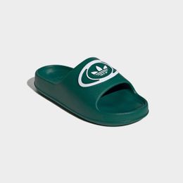 Herren Badesandale "ADILETTE 00S BADESCHLAPPEN", adidas originals, Gr. 48,5, gr&uuml;n, Synthetik, Schuhe, Badelatschen