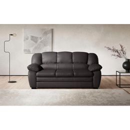 COTTA 2,5-Sitzer &raquo;Casino Sofa, Garnitur: Sessel 2,5-Sitzer, B: 185 cm, Sitzh&ouml;he 43 cm&laquo; Polstergarnitur, auch als Set erh&auml;ltlich braun Luxus-Microfaser