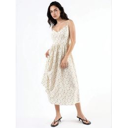 Hiccup Kleid Damen Gr&ouml;&szlig;e 42 gr&uuml;n / weinrot / wei&szlig; Sommerkleid