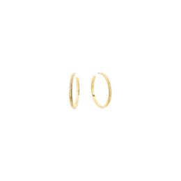 Calvin Klein Damen Paar Creolen &raquo;SOPHISTICATED TEXTURE&laquo; gold 45mm, Edelstahl