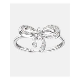 Diamant L'&eacute;ternel Ring aus 375 Wei&szlig;gold mit 0.05 Karat Diamant | Gr.: 54