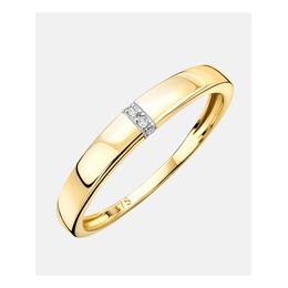 Diamant L'&eacute;ternel Ring aus 375 Gelbgold mit Diamant | Gr.: 53