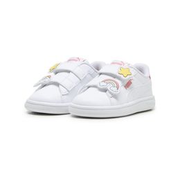 Puma Kinder Sneaker "Smash 3.0 Badges V Inf" in Wei&szlig; | Gr.: 20