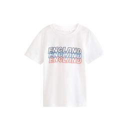 next Shirt boy size 116 Navy / Dark blue / Red / White