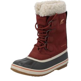 SOREL Snowboots 'CARNIVAL' Damen Gr&ouml;&szlig;e 39 marine / koralle / rot / wei&szlig;
