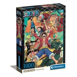 Clementoni Puzzle &raquo;Anim&eacute; Collection Compact One Piece&laquo; Made in Europe bunt Einheitsgr&ouml;&szlig;e