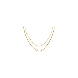 Calvin Klein Damen Edelstahlketten-Set &raquo;CK LAYERED&laquo; Edelstahl, L: 45,5 B: 4mm