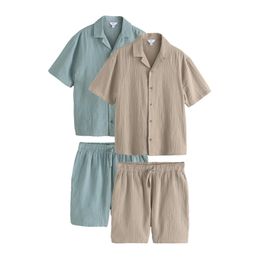 next Short Pajamas male size XS Ecru / Petrol