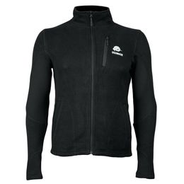 GUGGEN Mountain Fusion Fleecejacke Fleece in Schwarz | Gr.: L