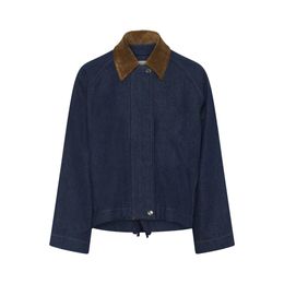 Soaked in Luxury Jacket 'SLJannine' Damen Gr&ouml;&szlig;e L dunkelblau Sommerjacke