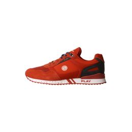 SERGE BLANCO Chamonix-Sneaker aus Leder Orange | Gr.: 41