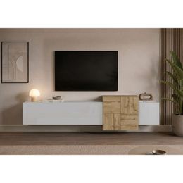 OTTO home Lowboard &raquo;Lowboard NEXOS,Lowboard,TV-Kommode,TV-M&ouml;bel,TV-Bank&laquo; 1 Stk. tlg. Mit 2 Dreht&uuml;ren, 1 Klappt&uuml;r, 4 geschl. F&auml;chern, reversibel, B. 