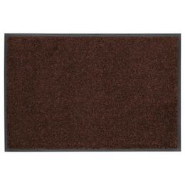 wash+dry by Kleen-Tex Fu&szlig;matte &raquo;Trend Uni, Schmutzfangmatte, waschbar&laquo; rechteckig 9 mm H&ouml;he rutschhemmend, In- und Outdoor geeignet, auch als L&auml;ufer 