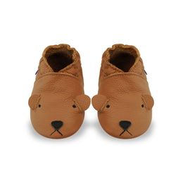 Yihakids Baby Krabbelschuhe aus Leder, weiche Lauflernschuhe mit rutschfester Sohle | Gr.: 21/22