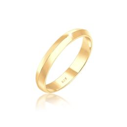 Elli Ring 925 Sterling Silber in Gold | Gr.: 52