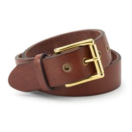 Greenbelts&reg; Herren-Lederg&uuml;rtel Heritage L (102 cm) Braun