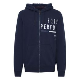 FQ1924 Sweatjacke Herren Gr&ouml;&szlig;e XL navy / wei&szlig;