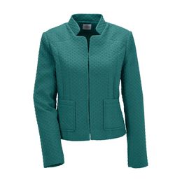 Madeleine Mode Madeleine Blazer Damen Gr&ouml;&szlig;e 48 petrol