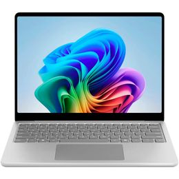 Microsoft Notebook &raquo;Surface Laptop 13 Copilot+ PC&laquo; 33 cm / 13 &prime;&prime; Snapdragon X Plus Adreno 256 GB SSD silber KI-gest&uuml;tzter Copilot f&uuml;r intelligenteres Arbeiten, 