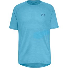 Under Armour TECH Funktionsshirt Herren - Gr&ouml;&szlig;e XL - blau