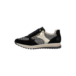 Rieker Rock &ndash; Low-Top-Sneaker aus Leder Schwarz | Gr.: 36