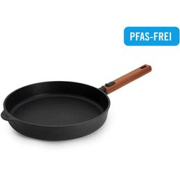 Woll Bratpfanne &raquo;MADE IN GERMANY - Eco Logic QXR Guss-Flachpfanne&laquo; Aluminiumguss 1 Stk. tlg. Diamond-QXR - Beschichtung schwarz &Oslash; 28cm + H&ouml;he 5cm