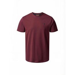MCS Herren Kurzarmhemd "MCS T-shirt MCOhio", rot, Gr. S, Obermaterial: 100% Baumwolle, Hemden