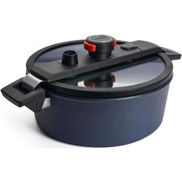 Woll Dampfgartopf &raquo;MADE IN GERMANY - Active-Lite&laquo; 1 Stk. tlg. Aluminiumguss grau 5,5 l + &Oslash; 28cm + H&ouml;he 10,5cm