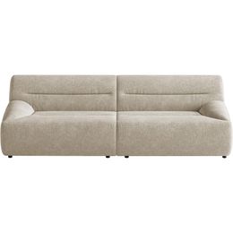 Sit & More sit&more Big-Sofa &raquo;Scrabble&laquo; Modernes Design in verschiedenen Stoffarten beige 100% Polyester B/H/T: 260cm x 80cm x 100cm, Microfaser
