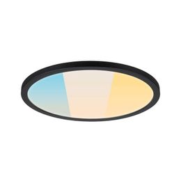 Paulmann LED Panel &raquo;Atria Shine 3000K IP44 White Select rund&laquo; LED-Modul 1 Stk. Tageslichtwei&szlig; Farbwechsler, Farbsteuerung 1, &Oslash; 29,8cm H: 3,5cm, 1 Stk.