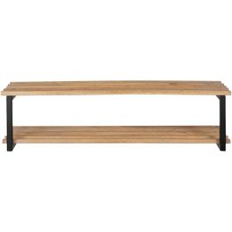 SPINDER DESIGN Schuhregal Metall, Zeitlos, 6 Paar Schuhe schwarz Metall B/H/T: 100cm x 26cm x 34cm