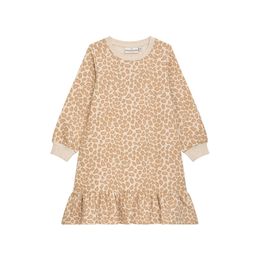 DANAMADE M&auml;dchen Sweatkleid "DANAMADE Dresses DRAJA", beige, Gr. 140, 90% Baumwolle, 10% Polyester, Kleider