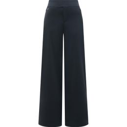 Ragwear Damen Stoffhose "Awye", schwarz, Gr. XXL, Material: 77% Polyester, 23% Elasthan, Hosen, Lange Alltagshose mit Taschen