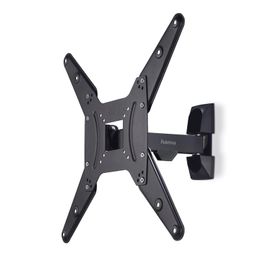 Hama TV-Wandhalterung &raquo;Wandhalterung (neigbar, schwenkbar, 32"- 65", VESA 400x400)&laquo; bis 165 cm Zoll bis 20 kg schwarz Stahl Einheitsgr&ouml;&szlig;e