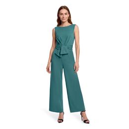 Vera Mont Damen Overall "Damen mit weitem Bein", gr&uuml;n, Gr. 40, Cr&ecirc;pe, Obermaterial: 95% Polyester, 5% Elasthan. Futter: 100% Polyester, Overalls,