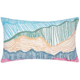 Pad Dekokissen &raquo;UNREAL MOUNTAIN&laquo; made in europe Baumwolle, Viskose B/L: 35cm x 60cm, 1 Stk.