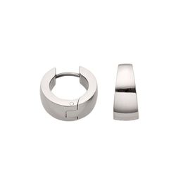 Firetti Damen Paar Creolen &raquo;Schmuck Geschenk Titan Ohrschmuck Ohrringe&laquo; 15,5, Titan