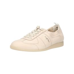 Paul Green Damen Sneaker "Paul Green Sneaker Leder", Gr. 43, beige, Leder, Schuhe