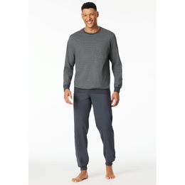 Schiesser Damen Schlafanzug &raquo;Comfort Essentials&laquo; 2tlg., 2 tlg. mit angenehmen B&uuml;ndchen 58