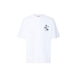 !Solid SOLID Herren Rundhalsshirt "Rundhalsshirt SDAmon Oversized", wei&szlig;, Gr. XL, Obermaterial: 100% Baumwolle CO., Shirts
