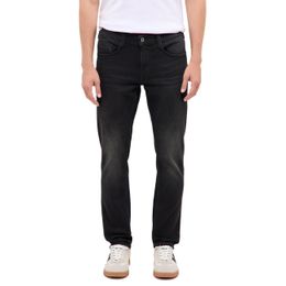 Mustang Herren Slim-fit-Jeans "Herren Style Oregon Slim"803 schwarz, Gr. 32, unifarben, Denim/Jeans, 99% Baumwolle, 1% Elasthan, Jeans