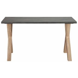 M&auml;usbacher Schreibtisch &raquo;Mio&laquo; braun B/H/T: 140cm x 75cm x 70cm