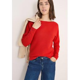Cecil Pullover in Rot - 34% | Gr&ouml;&szlig;e XL | Damen-pullover-cardigans