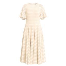 S.oliver Black Label Kleid Damen Gr&ouml;&szlig;e 40 creme / hellbeige Sommerkleid