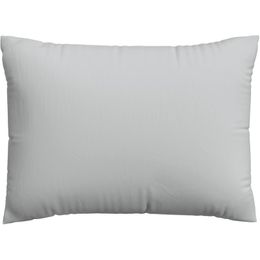 Schlafgut Kissenbezug &raquo;Premium Kissenbezug Woven Satin (1 St)&laquo; Ton-in-Ton Rei&szlig;verschluss, Fadendichte von 300tc, Uni, OEKO Tex grau Mako-Satin, Obermaterial: 