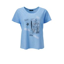 Aniston PLUS T-Shirt in hellblau | Gr.: 46