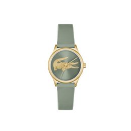Lacoste Damen Quarzuhr &raquo;CROCODELLE&laquo; Armbanduhr, Damenuhr, Silikonarmband, analog Einheitsgr&ouml;&szlig;e