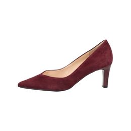 H&ouml;gl H&Ouml;GL Damen Pumps "H&ouml;gl Pumps Veloursleder", Gr. 40dunkelrot, Veloursleder, Schuhe