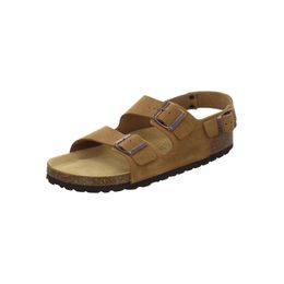 AFS-Schuhe Sandale 'Sandalen Herren cognac Veloursleder' Herren Gr&ouml;&szlig;e 45 cognac