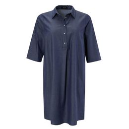 Aniston PLUS Jeanskleid in jeansblau | Gr.: 48